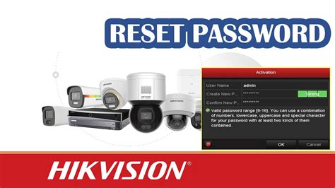 How To Reset Hikvision CCTV Password Hikvision DVR NVR IP CAMERA