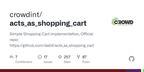Github Crowdintactsasshoppingcart Simple Shopping Cart