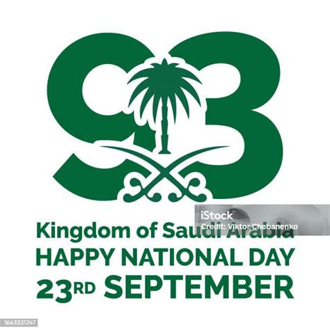 Hari Nasional Saudi 93 23 September Bendera Kerajaan Arab Saudi
