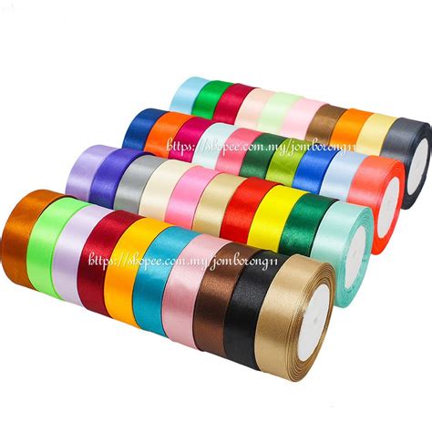 22m 2cm Satin Ribbon Riben Reben Ribben Organza T Flower Bouquet