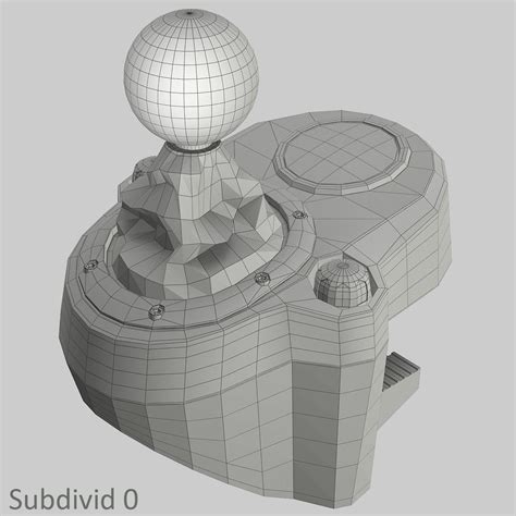 Logitech G29 Shifter 3D Model 24 Max 3ds Fbx Obj Free3D