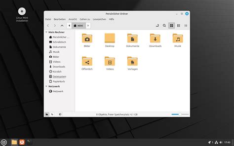 Linux Mint 22 Cinnamonmate And Xfce Auf Deutsch Umgestellt Extra Wlan