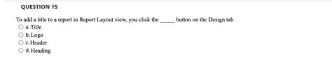 Solved To Determine Whether A Control Appears Or Is Hidden