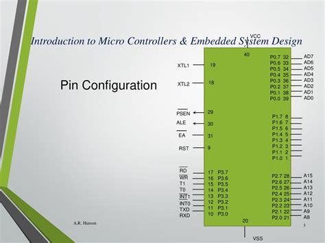 Introduction To Micro Controllers Embedded System Design I O