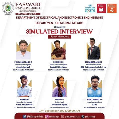 Easwari Engineering Collegesrm Group On Linkedin 🌟 Simulated Success