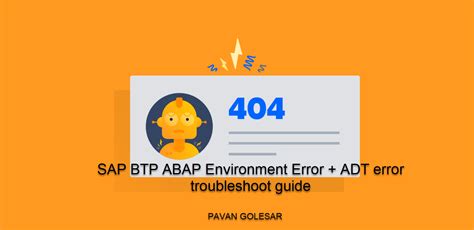 SAP BTP ABAP Environment And ADT Troubleshooting G SAP Community