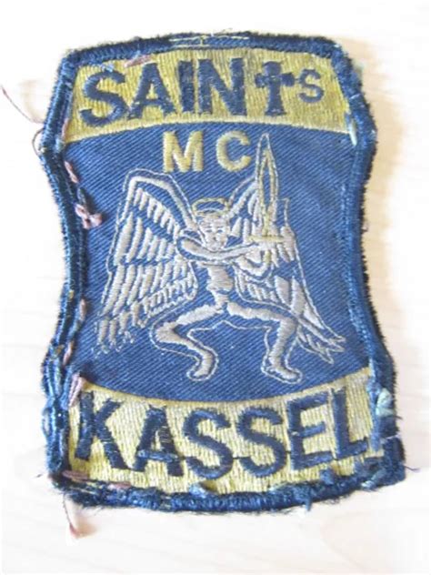 Mc Patch Saints Mc Kassel Biker Rocker Kutte Patches Eur 15 00