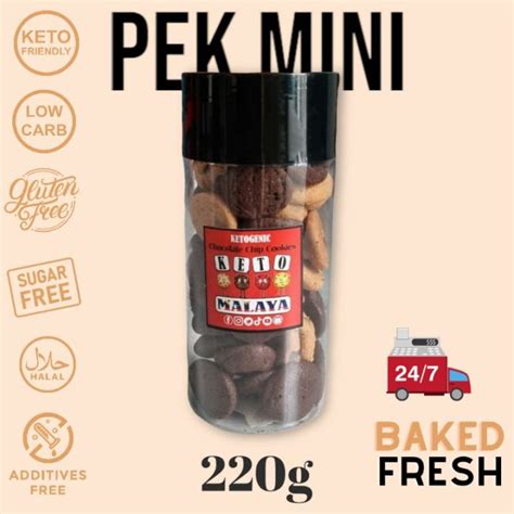 Mini Pek 220g Chocolate Chip Cookies Lazada