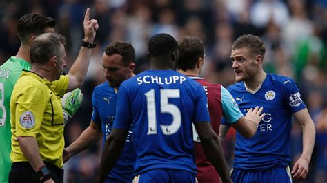 Leicester Striker Jamie Vardy Charged With Improper Conduct And Faces