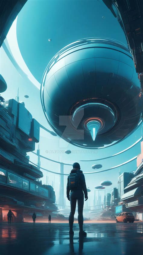 Futuristic Spatial Vortex By Aleou27 On Deviantart