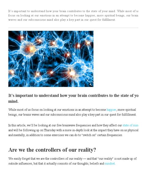 Meet Your Brain Waves — Introducing Alpha Beta Theta Delta And