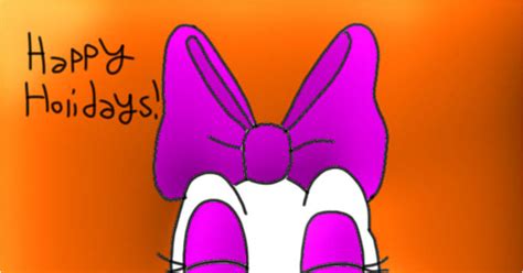 Daisyduck Daisy Duck Happy Holidays Frogtable125のイラスト Pixiv