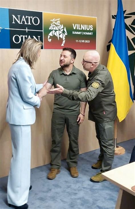 Kajsa Ollongren On Twitter Met With President Zelenskyyua And