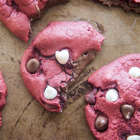Nutella Stuffed Red Velvet Cookies Lmldfood