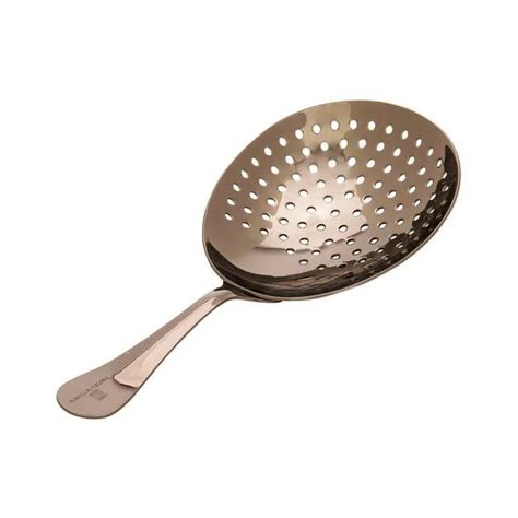 Metal Fine Mesh Strainer Rose Gold Color Luxury Design Cocktail