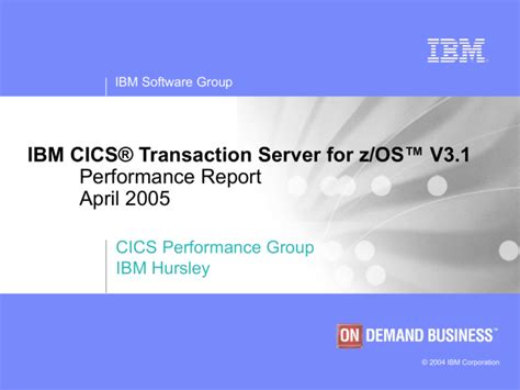 IBM CICS TS V