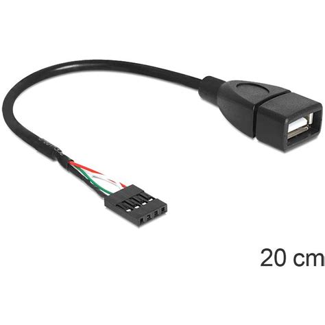 Delock USB Pin Header To USB A M
