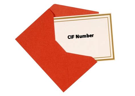 Cif Number Means A Guide To Banking Identity Codes