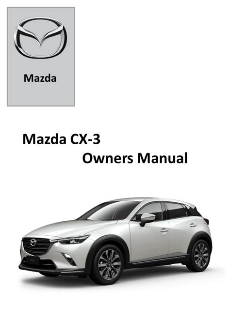 Mazda Cx Owners Manual