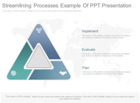 Streamlining Processes Example Of Ppt Presentation Templates