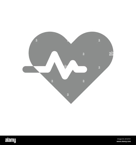 Ekg Cardio Symbol Stock Vektorgrafiken Kaufen Alamy
