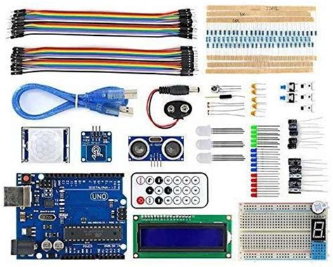 Arduino Uno R3 Ultrasonic Sensor With Sg90 Motor And 47 Off