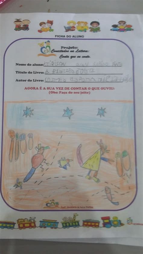 Revelucia Artes E EducaÇÃo Fichas De Leitura Do Projeto De Leitura 2017