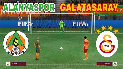 ALANYASPOR GALATASARAY FİFA 22 PENALTI ATIŞLARI YouTube
