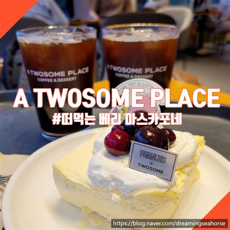 안산 초지동 투썸 플레이스 케이크 찰리브라운의 첫사랑 떠먹는 베리 마스카포네 네이버 블로그
