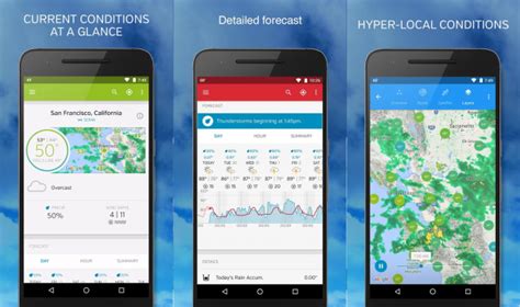 Best Weather Apps For Android In Phandroid
