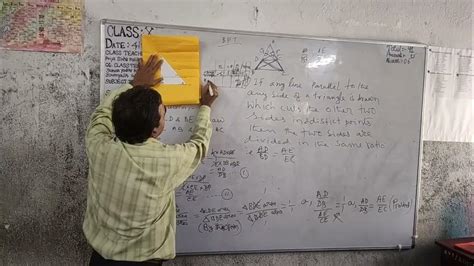 Model Teaching Bpt Theorem Class 10 Youtube