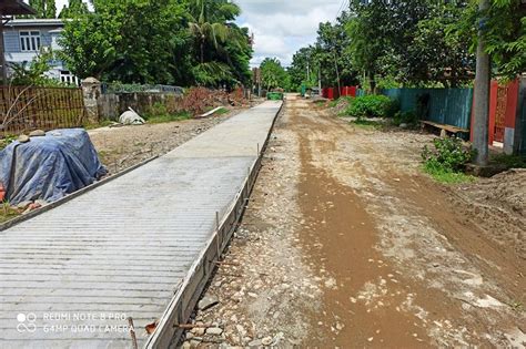 မကွေးတိုင်းဒေသကြီး ဂန့်ဂေါမြို့ ရုံးပေါင်းစုံလမ်း ကွန်ကရစ်လမ်းခင်းခြင