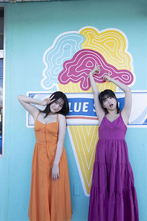 【奇跡のペアグラビア！】佐々木ほのか＆白濱美兎 ヤングガンガンデジタル限定写真集「デュエット」 デジタル版ヤングガンガン特別編集 微图坊