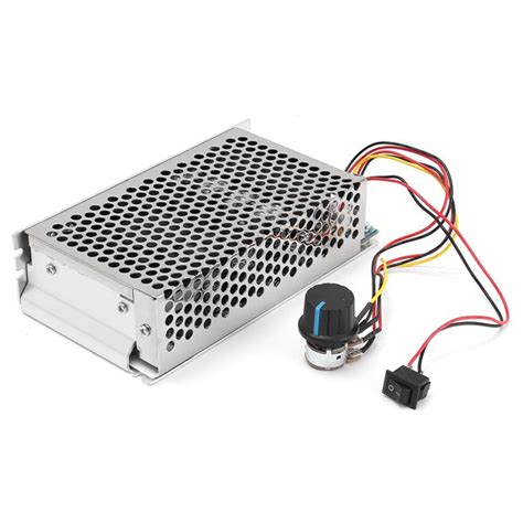 V A W PWM Programable Reversible DC Motor Speed Controller Arduino Tech