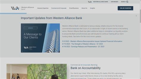 【美銀行危機】西方聯合指存款無異常外流 Pacwest傳賣盤股價「腰斬」 Now 新聞