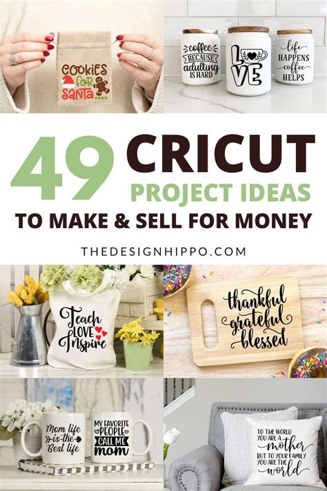 49 Cricut Project Ideas To Make Sell For Money Artofit