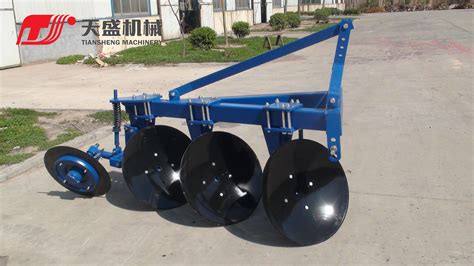 Tractor Mounted 3 Point Linkage Disc Plough Agricultural Heavy Duty