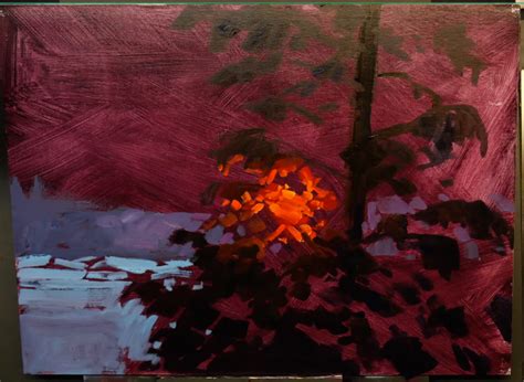 Acrylic Painting Tutorial How To Paint Sunlight Thru Trees