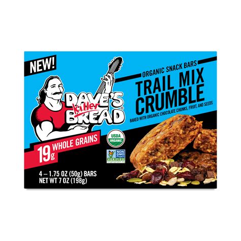 Daves Killer Bread Organic Snack Bars Trail Mix Crumble Thrive Market