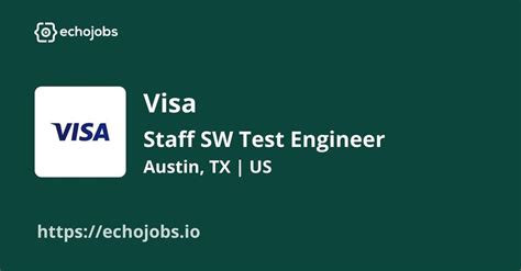 Visa Is Hiring Staff Sw Test Engineer Usd 106k 170k Austin Tx Git Docker Kubernetes Java