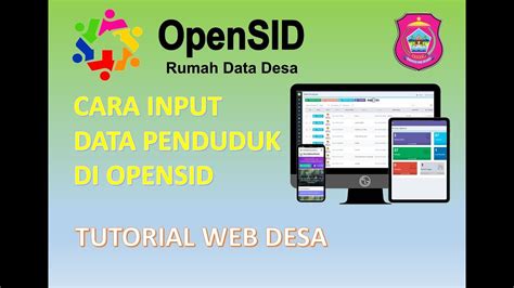 CARA INPUT DATA PENDUDUK DI APLIKASI OPENSID WEBSITE DESA YouTube