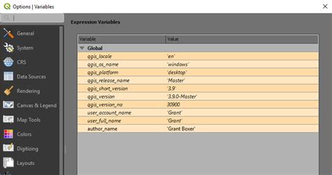 114 Using Variables To Display Information — Qgis In Mineral