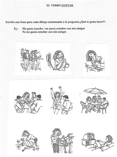 Ejercicio ¿qué Te Gusta Hacer