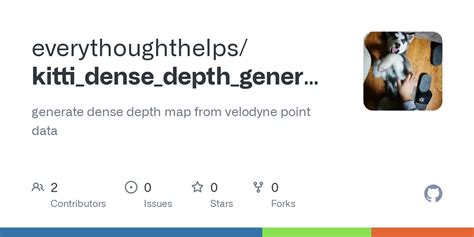 GitHub Everythoughthelps Kitti Dense Depth Generation From Velodyne