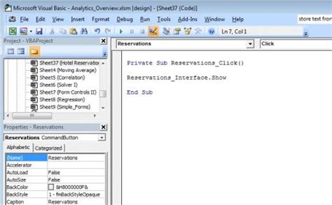 How To Write Visual Basic Code To Configure A User Interface Created