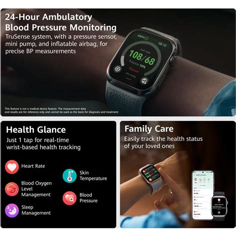 Huawei Watch D2 Blood Pressure Monitoring Smartwatch Black Fluoroelas