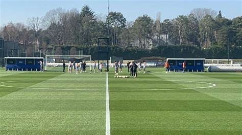 Inter Rifinitura Pre Atletico Madrid Tutti Presenti Tranne Acerbi