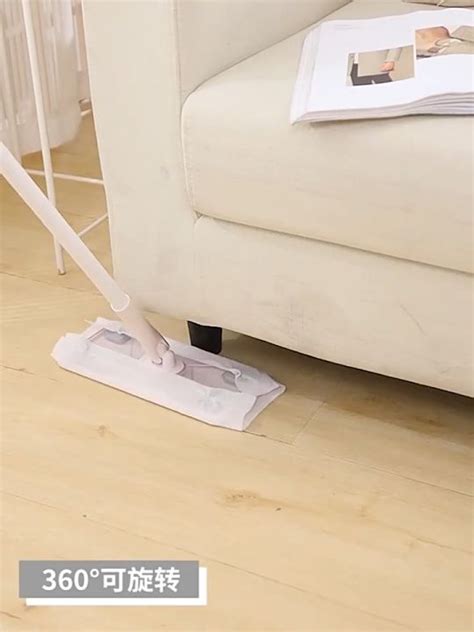 ไม้ถูพื้น ใช้แล้วทิ้ง ไม้ม๊อบ กระดาษเปียก กระดาษแห้ง Lazy Mop ไม้ม็อบ