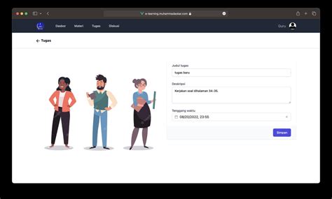 Web App E Learning Cms Dashboard Admin Company Profile Seo Kasir