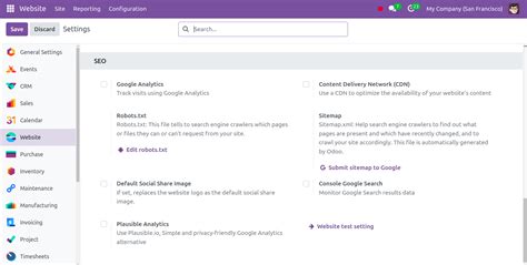 Website In Odoo Odoo Community Book